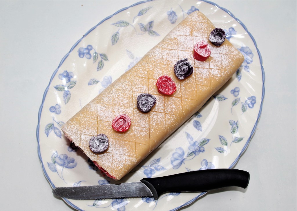 Berry Battenberg – Retired Bloke on Food n stuff