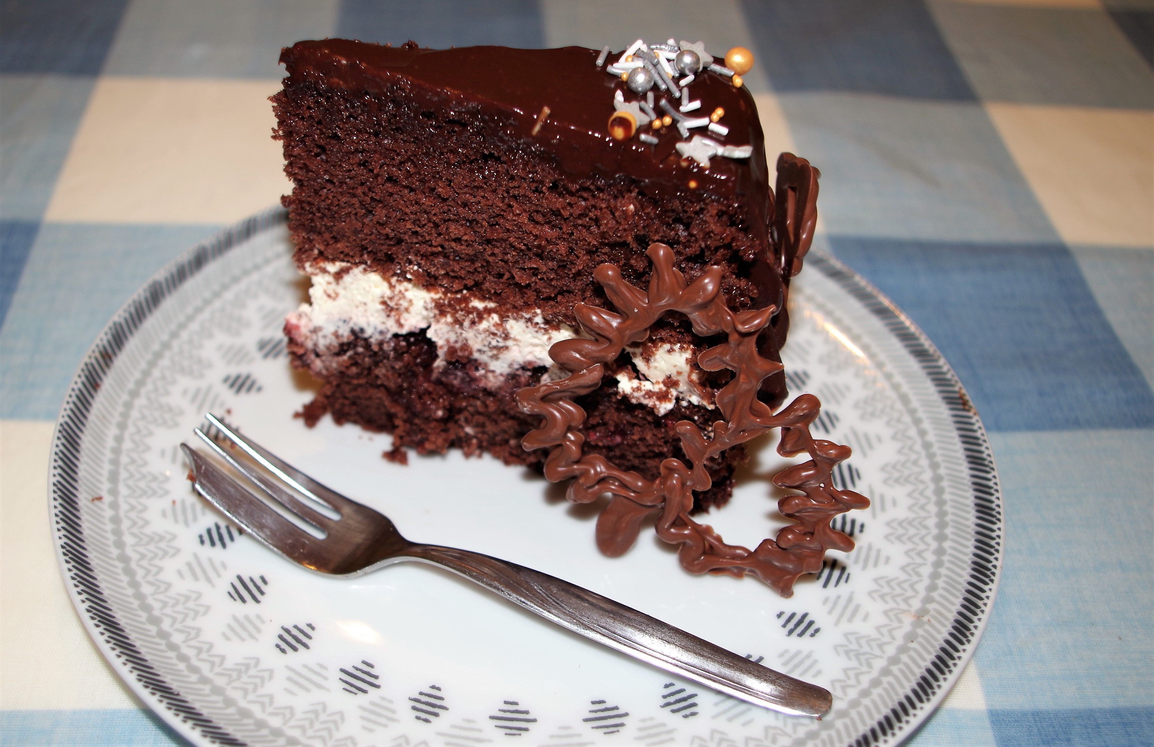 Chocolate “Forest” Cake – Retired Bloke on Food n stuff