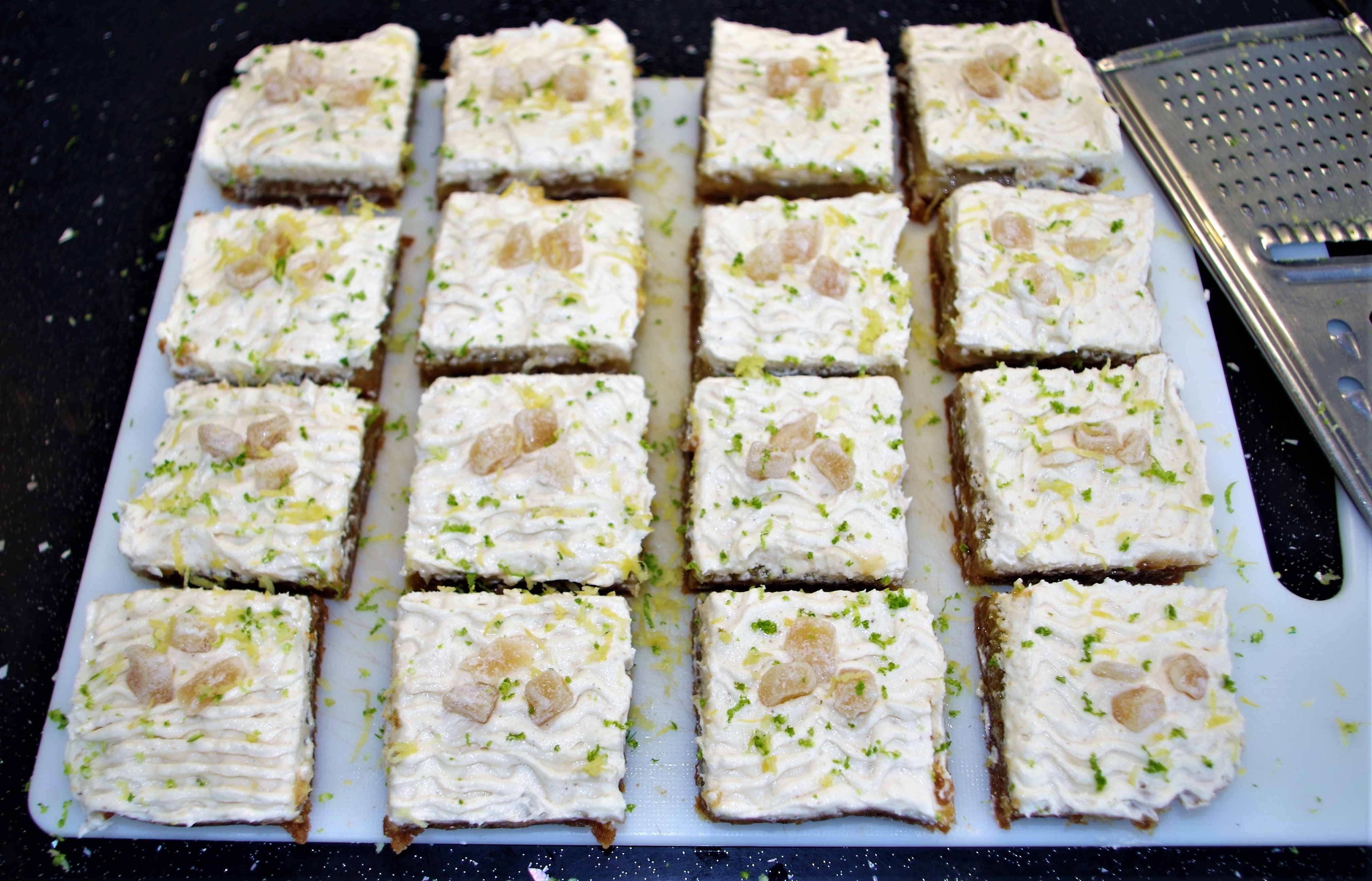 Lemon & Lime Ginger Slices – Retired Bloke on Food n stuff