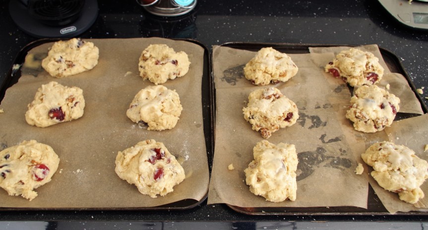 Cherry and Walnut Rustic Scones – Retired Bloke on Food n stuff
