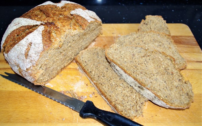 Dark Rye, Wholemeal & White Wheat Flour Seeded Cob – Retired Bloke on ...