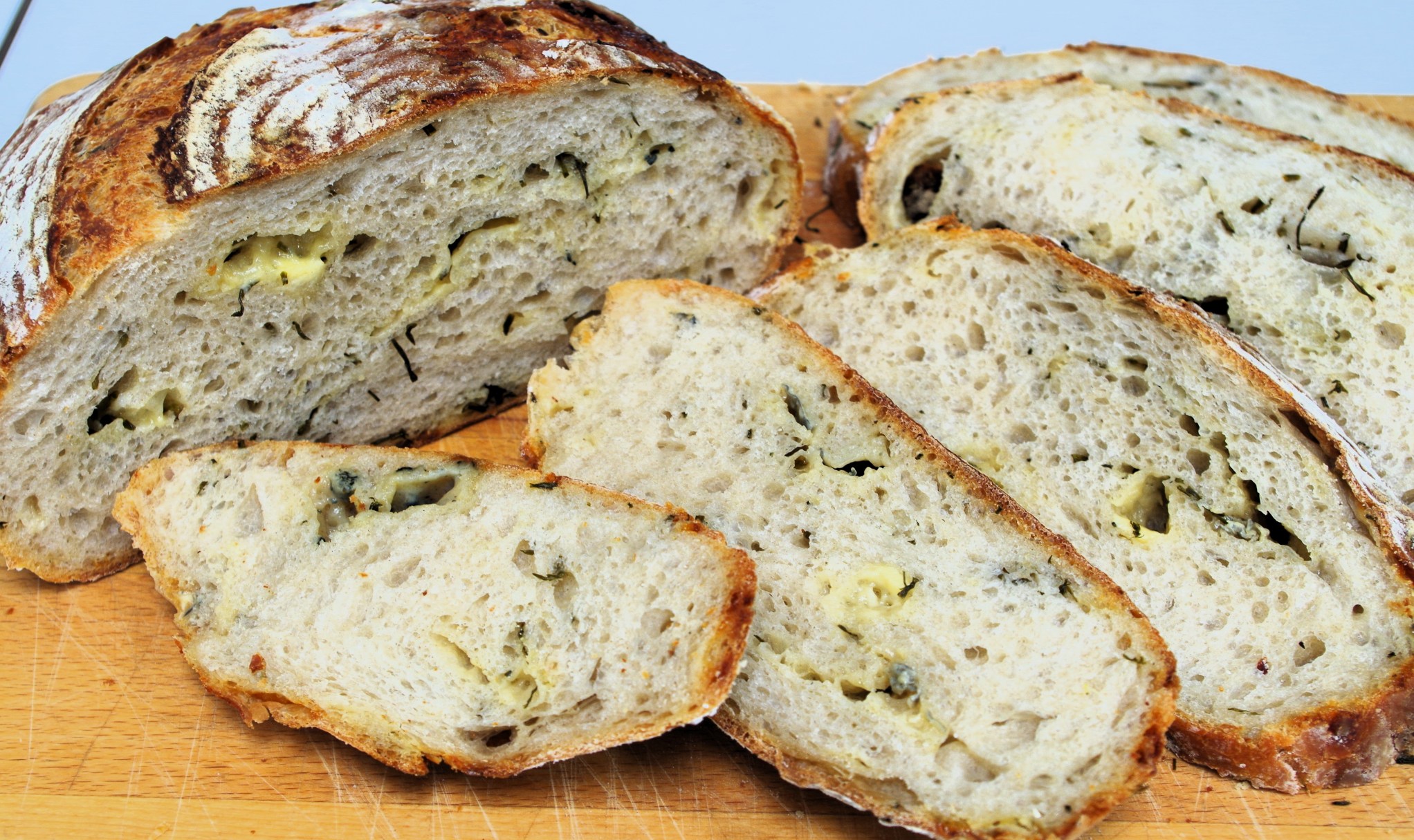 Double Cheese and Chive Sourdough Loaf – Retired Bloke on Food n stuff