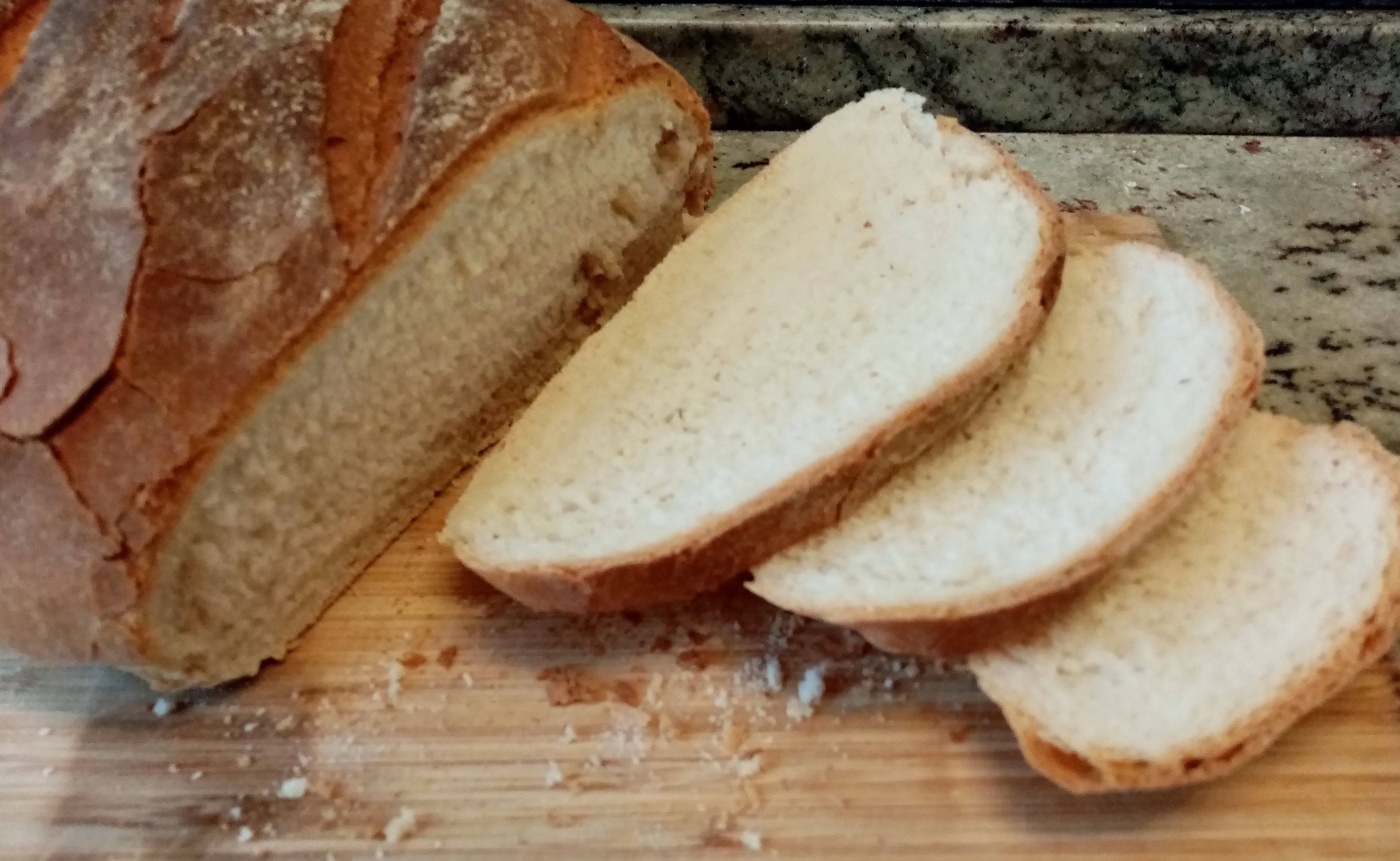 A basic soft white loaf that I made in Italy – Retired Bloke on Food n ...