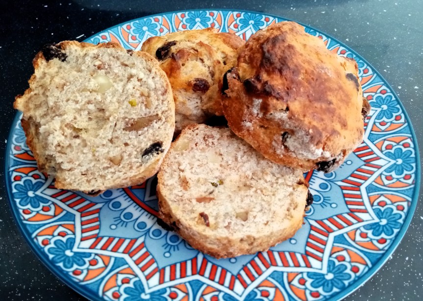 Fruit and Nut Wholemeal Scones – Retired Bloke on Food n stuff