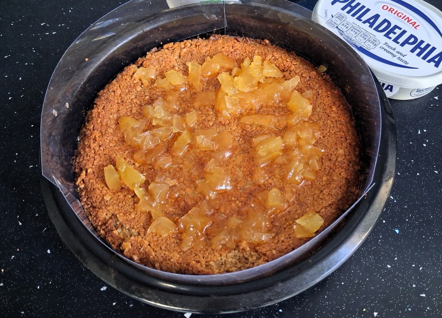 White Chocolate & Ginger Cream Tart – Retired Bloke on Food n stuff